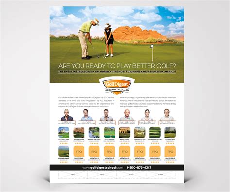 Image result for Golf Lesson Advertisement