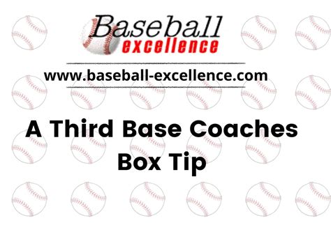 Image result for 3rd Base Tips