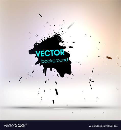 Paint splash background Royalty Free Vector Image