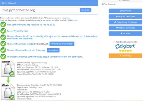 Image result for SSL Certificate Failed Python