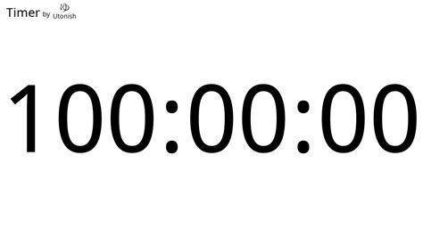 Image result for 100 Hour Countdown Timer