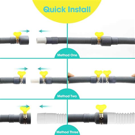 Image result for Washing Machine Drain Hose Adapter