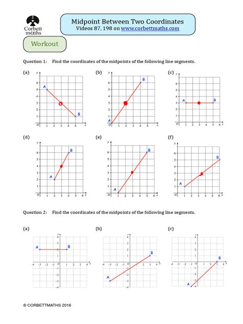 Image result for Midpoint of a Line