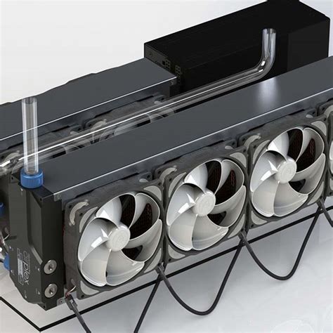 Image result for PC Custom Loop Dual Radiator
