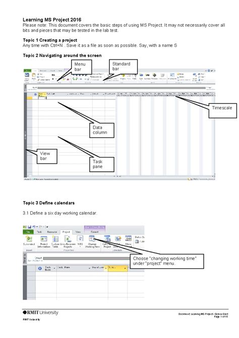 Image result for Learning MS Project