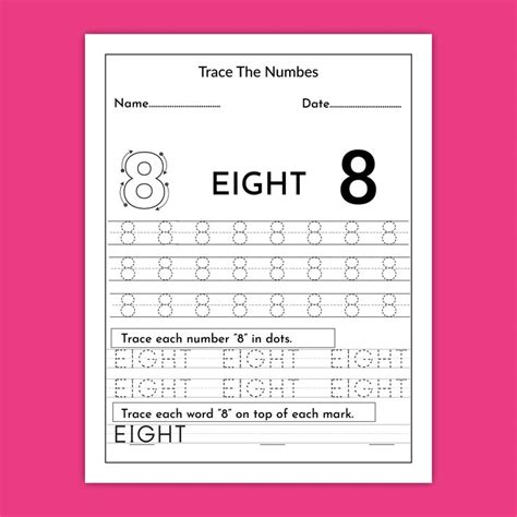 Image result for Number Words Worksheet