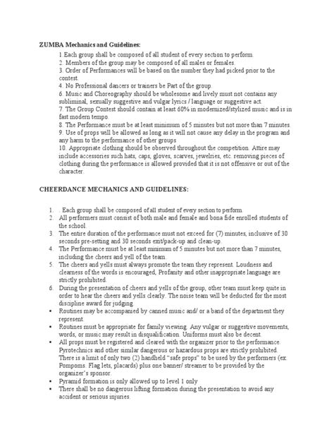 Image result for Motion Guidelines Example