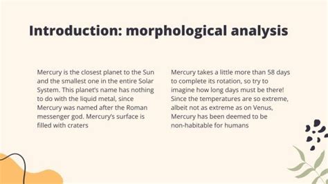 Image result for Examples of Morphological Analysis
