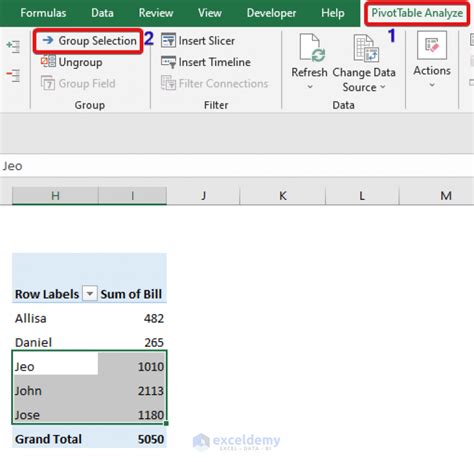 Image result for How to Group in Excel PivotTable