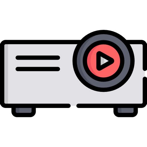 Image result for Projector 3D Color Icon PNG