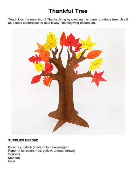 3D Cardboard tree 2 | PDF | Leaf