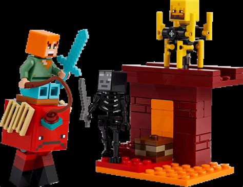 Image result for Puppet Steve LEGO Minecraft Nether
