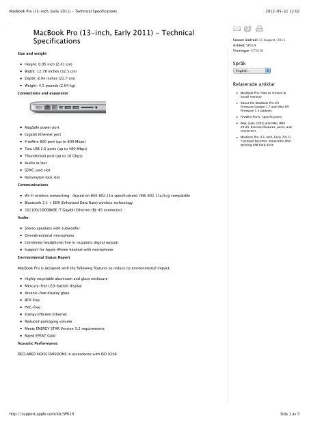 Image result for MacBook Pro Early 2011 Graphics Card