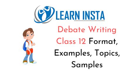 Image result for Debate Writing Class 12