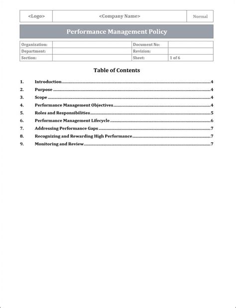 Image result for Performance Management Policy