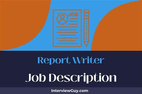 Image result for Report Writer
