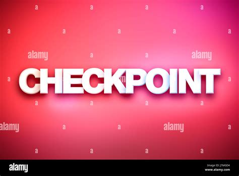 Image result for Checkpoint Word Design