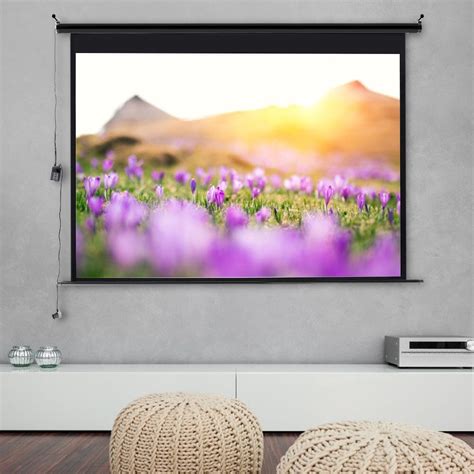 Image result for Remote Control Projector Screen