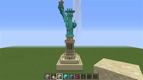 Image result for Mini Statue of Liberty Minecraft Tutorial
