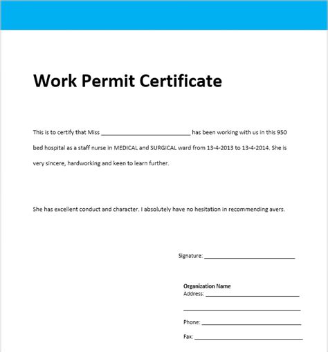 Image result for Work Permit Expiration Date Format