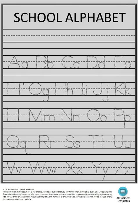 Image result for Learning to Write Alphabet Templates PDF
