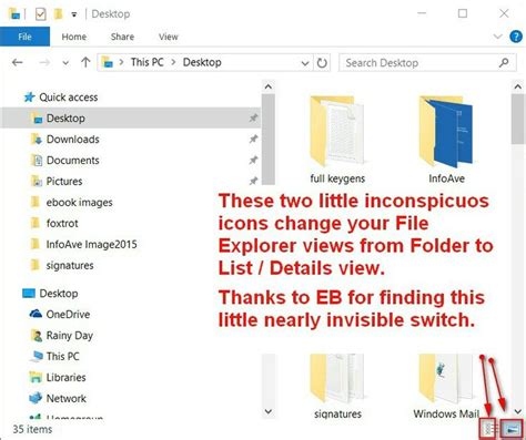 Image result for File Explorer View Layout Options
