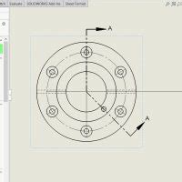 Image result for Aligned Section SolidWorks