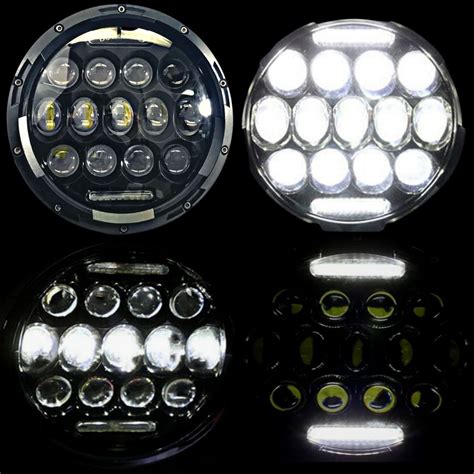 Image result for 7 Round LED Headlights