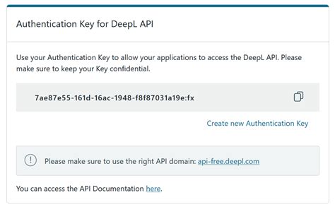 Image result for How to Get API Key Deepl
