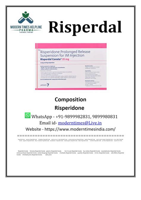 Image result for Risperdal Consta Injectable