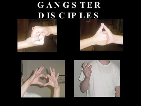 Image result for Gangster Disciples Sign