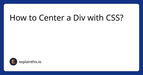 Image result for Div.center CSS