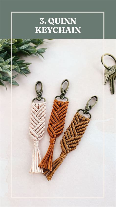 Image result for Macrame Keychain Instructions for Beginners