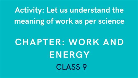 Image result for Work Science Definition