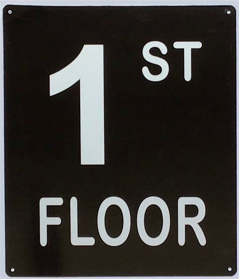 Image result for First Floor Sign