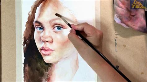 Image result for Realistic Watercolor Portrait Tutorial