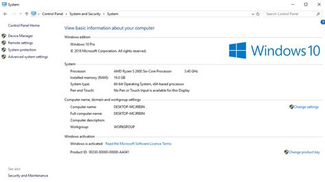 Image result for Computer Specs Windows 10