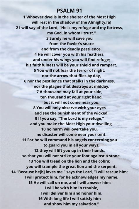 Image result for Psalm 91 Protection