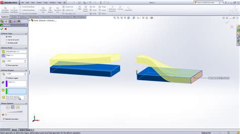 Image result for SolidWorks Deform