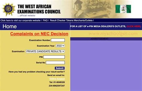 Image result for WAEC Transcript. Sample