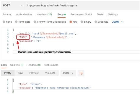 Image result for Post Request API RU