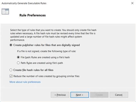 Image result for AppLocker Rule Types