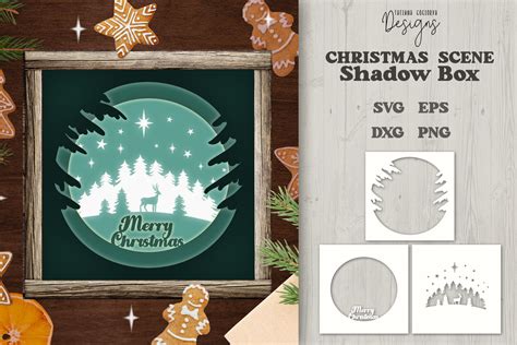Image result for Reindeer Shadow Box Tutorial