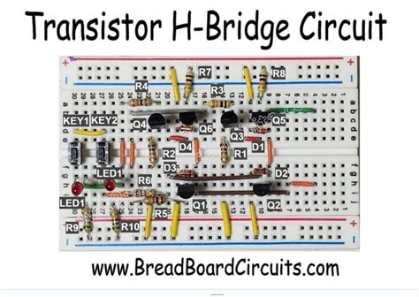 Image result for How to Make an H-Bridge Using Transistors