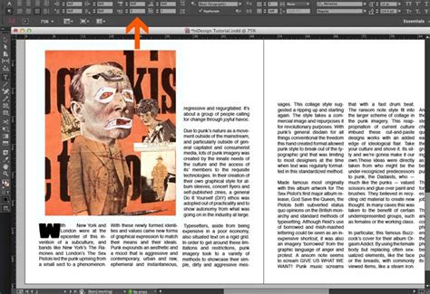 Image result for InDesign Text Layout