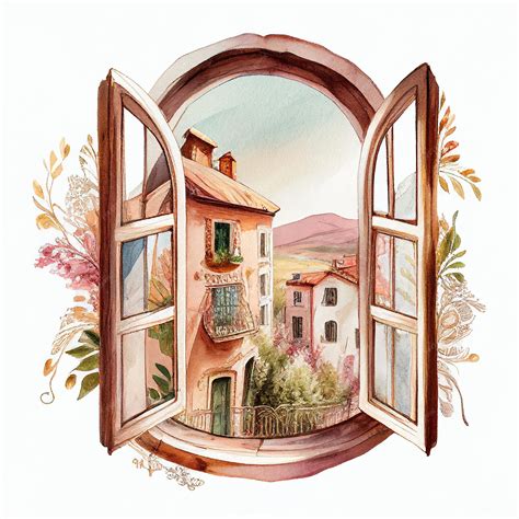 Image result for View From a Window Drawing