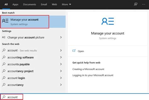 Image result for Windows 10 Pro Set Up Local Account