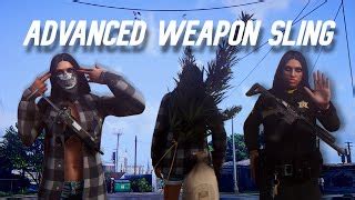 Image result for Fivem Weapon Sling Script