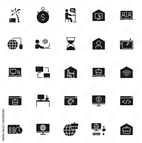 Image result for Remote Work Icon