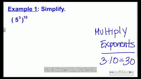 Image result for How to Simplify Numbers with Exponents